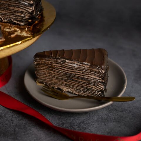 Chocolate Mille Crepe | Authentic French Crepe Cake