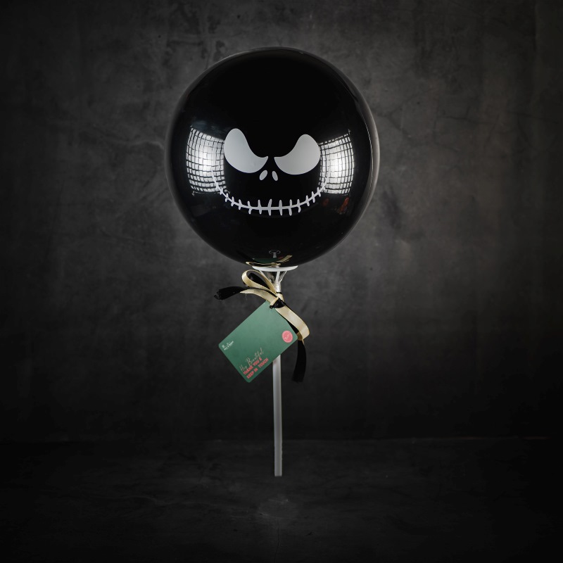 Mr. Jack Skeleton 10" Bubble Balloon - JUNANDUS